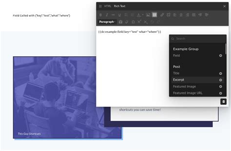 Dynamic Content Api Themeco Docs