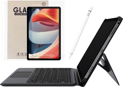 Amazon Com DOOGEE T PRO Tablet Gray Keyboard Case Stylus Screen Protector Electronics