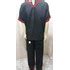Conjunto Masculino Pretovermelho Umbanda Oxford Frete Grátis