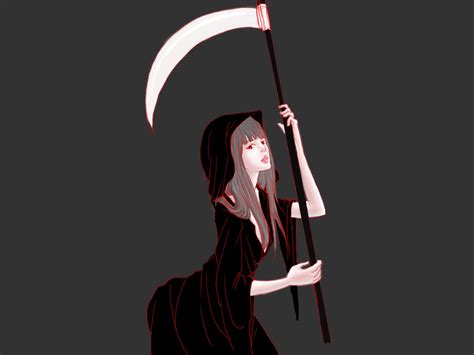 Anime Girl Reaper