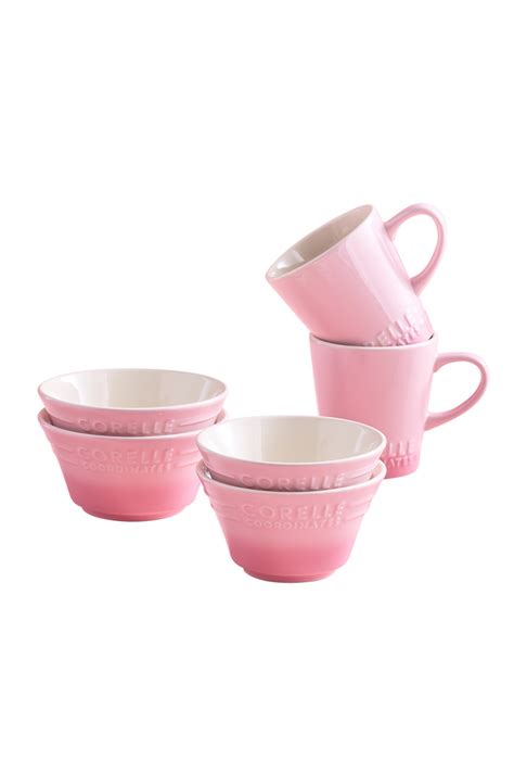 코렐 코디네이츠 브리즈스톤 6p 블루그린핑크퍼플 택1corelle