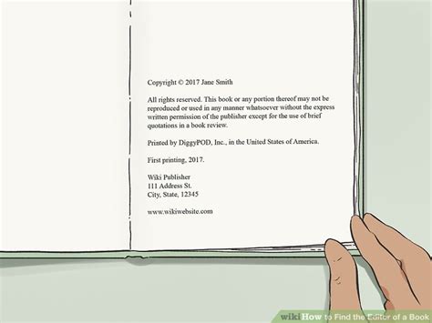 3 Simple Ways To Find The Editor Of A Book Wikihow