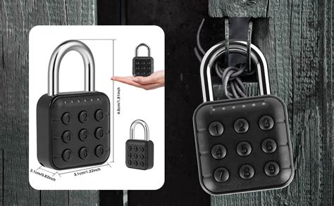 Combination Lock 6 Digit Password Locker Lock Aluminum Alloy Code