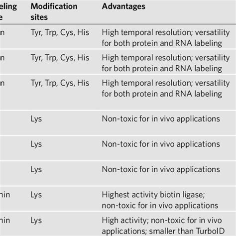 Pdf Deciphering Molecular Interactions By Proximity Labeling