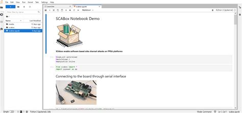1 Run The Pre Built Demo — Scabox V001 Manual