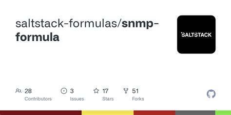 GitHub Saltstack Formulas Snmp Formula