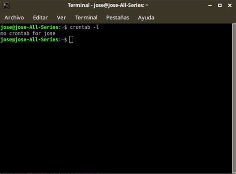 Crontab Programando Tareas En Linux Un Fantasma En El Sistema