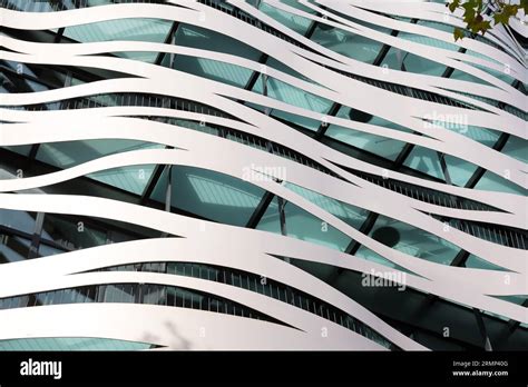 Windows Of A Modern Avant Garde Building Made Of Metallic Materials