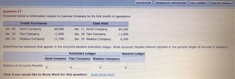Solved Calculator Message My Instructor Full Screen Printer