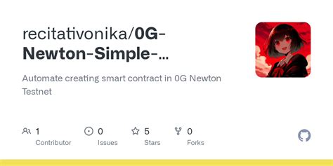 Github Recitativonika0g Newton Simple Contract Creator Automate