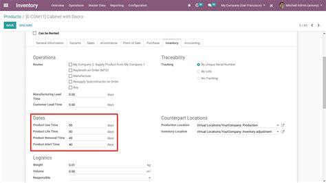 How To Setup Product Expiry Date In Odoo 13