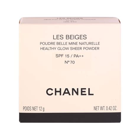 CHANEL LES BEIGES jemný púder SPF 15 | notino.sk