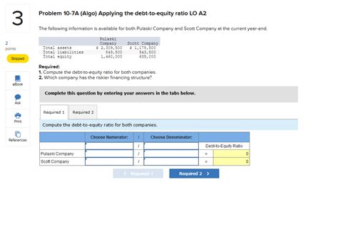 Solved Problem A Algo Straight Line Amortization Of Chegg