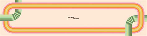 Bright Vintage Header Background Horizontal S Inspired Background With Linear Frame