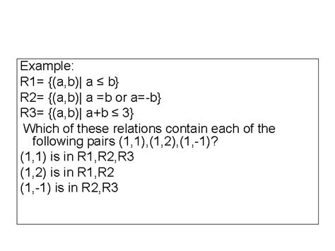 Chapter Relations Relations And Their