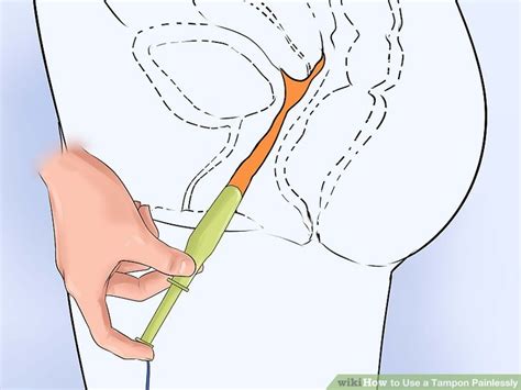 How To Use A Tampon Painlessly With Pictures Wikihow