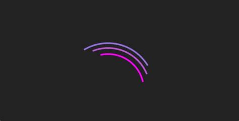 css 线条旋转loading动态特效