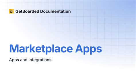 Marketplace Apps Getboarded Documentation