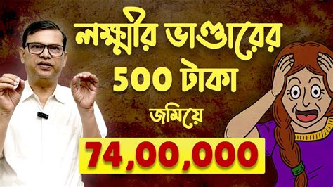 লক্ষ্মীর ভাণ্ডারের টাকা থেকে লাখপতি Money Management Investment