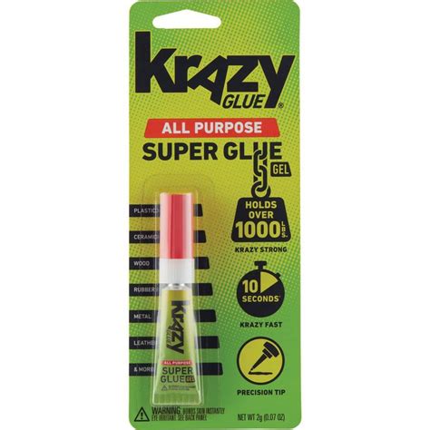 Krazy Glue 007 Oz All Purpose Super Glue Gel Do It Best Super