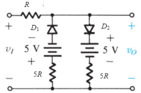 solved using the constant voltage diode model where vdo