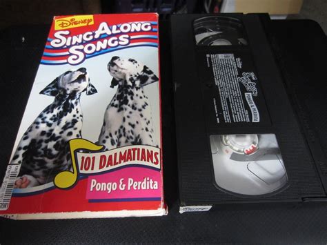 Disneys Sing Along Songs 101 Dalmatians Pongo And Perdita Vhs 1996