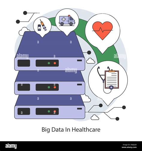 Healthcare Data Management Concept Utilizing Big Data For Enhanced Medical Insights And Patient