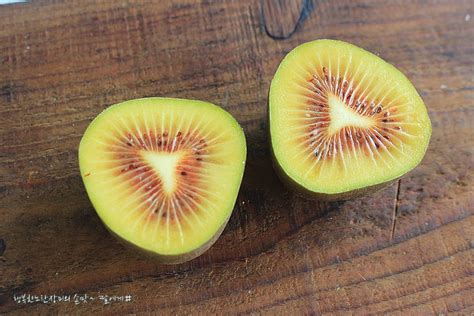 레드키위 이쁘게 담아내기~ 키위후숙 보관방법