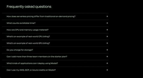 Modal Pricing Page Section Faqs Faq Section Design Design