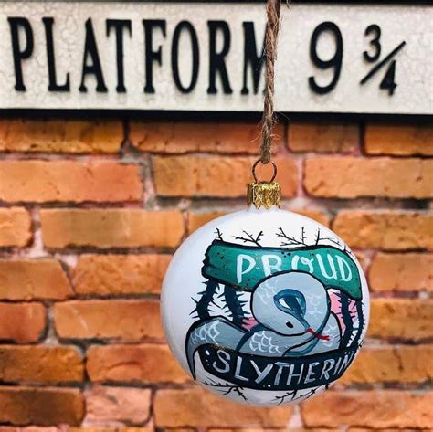 Оригінальні Новорічні іграшки на ялинку в стилі Гаррі Поттера ручний розпис Id 1308726547