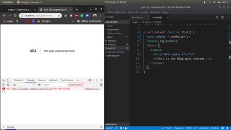 Clean Urls With Dynamic Routing Is Not Working · Issue 8377 · Vercelnextjs · Github