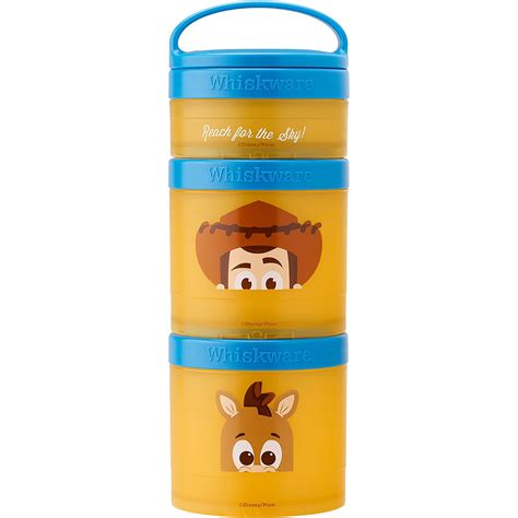 Whiskware Pixar Stackable Snack Pack Containers Woody