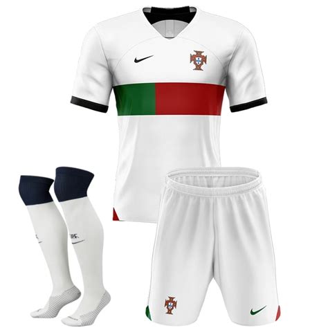 Детская гостевая форма Криштиану Роналду Португалии на ЧМ 2022 в Катаре