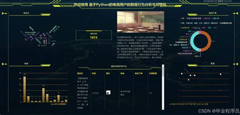 大数据毕业设计django基于python的电商用户的数据行为分析与可视化基于 Python 的电商销售数据分析与可视化 销售趋势、用户行为分析 Csdn博客