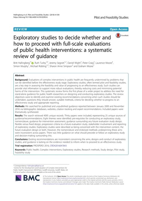 Exploratory Research Examples Format Pdf Examples