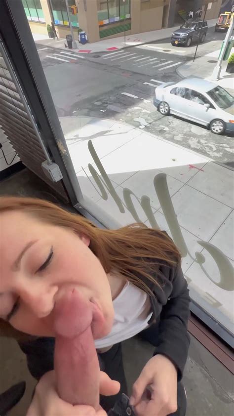 Public Blowjob And Cumwalk Thisvid Com