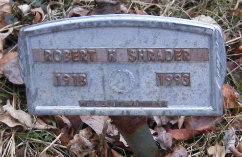 Robert Harris Shrader 1918 1993 Find A Grave Memorial