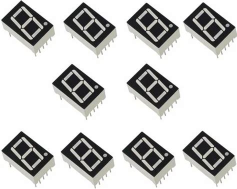 10x1 Digit 7 Segment Display Common Cathode At ₹ 11000 Seven Segment