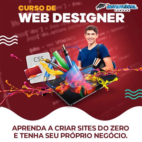Curso De Web Designer Portal Invencível Cursos Hotmart