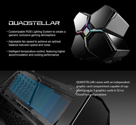 Deepcool Quadstellar Four Lobed Chassis Starts Selling Techpowerup