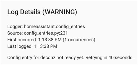DeConz Gateway Integration Has No Devices Configuration Home Assistant Community