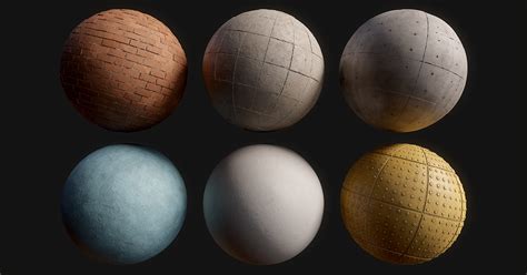 Procedural Materials Vol 4 Substances Unity Asset Store