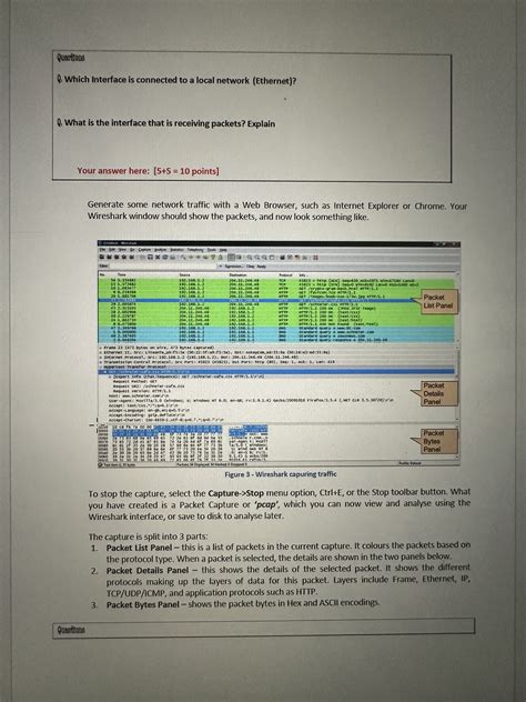 Solved Packet Capture Packet Sniffing A Packet Sniffer Is