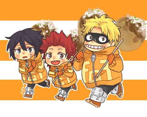 Fatgum Kirishima Eijirou Tamaki Amajiki Boku No Hero Academia Bnha Mha Kirishima Eijirou Trio