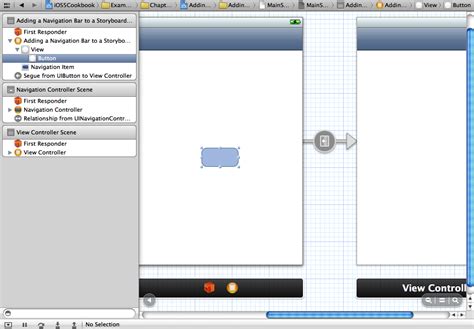 42 Adding A Navigation Controller To A Storyboard Ios 5 Programming Cookbook Book