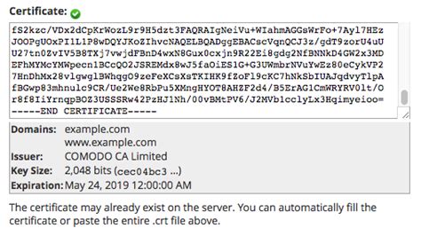 Install An Ssl Certificate On A Domain Hostrs
