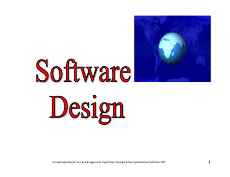 unit3 design part1 notes for the respective sub software engineering rd ed by k