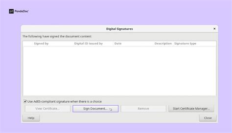 How To Create A Digital Signature In Openoffice