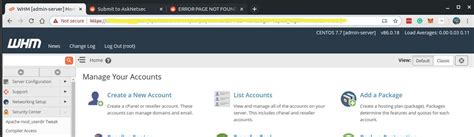 How Do I Install An Ssl Certificate On My Centos Whm Dedicated Server