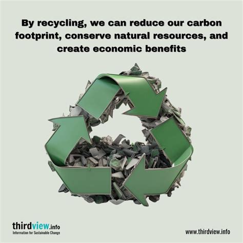 Exploring How Sustainable Consumption Patterns Drive The Need For Recycling Thirdview